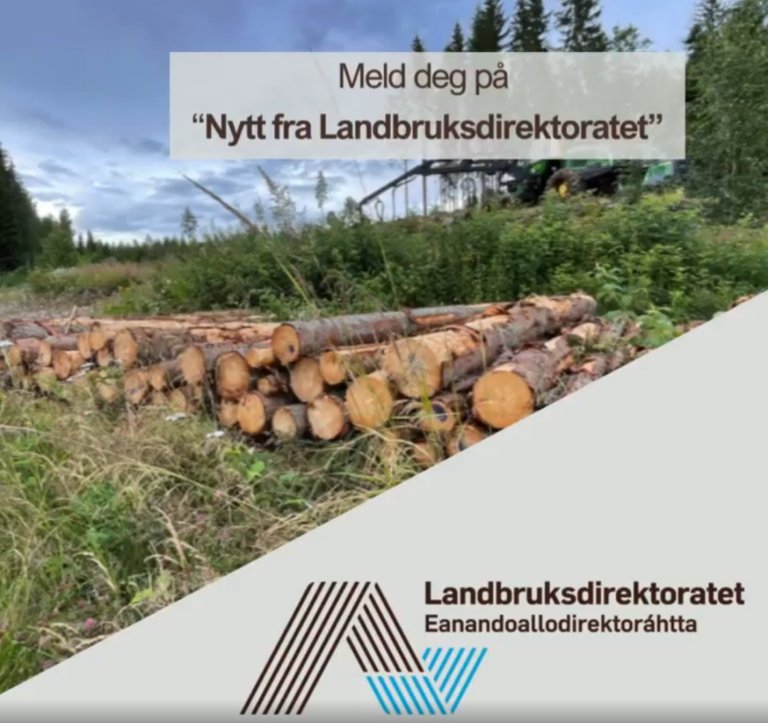 Påmelding til Nytt fra Landbruksdirektoratet - Landbruksdirektoratet